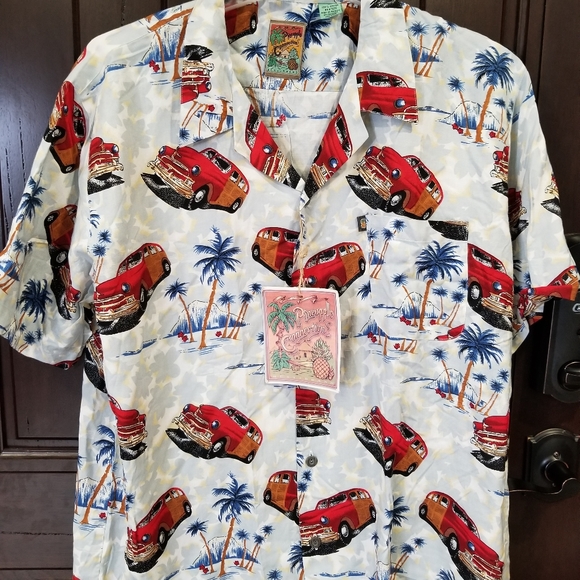 Pineapple Connection | Shirts | Pineapple Connection Mens Hawaiian ...
